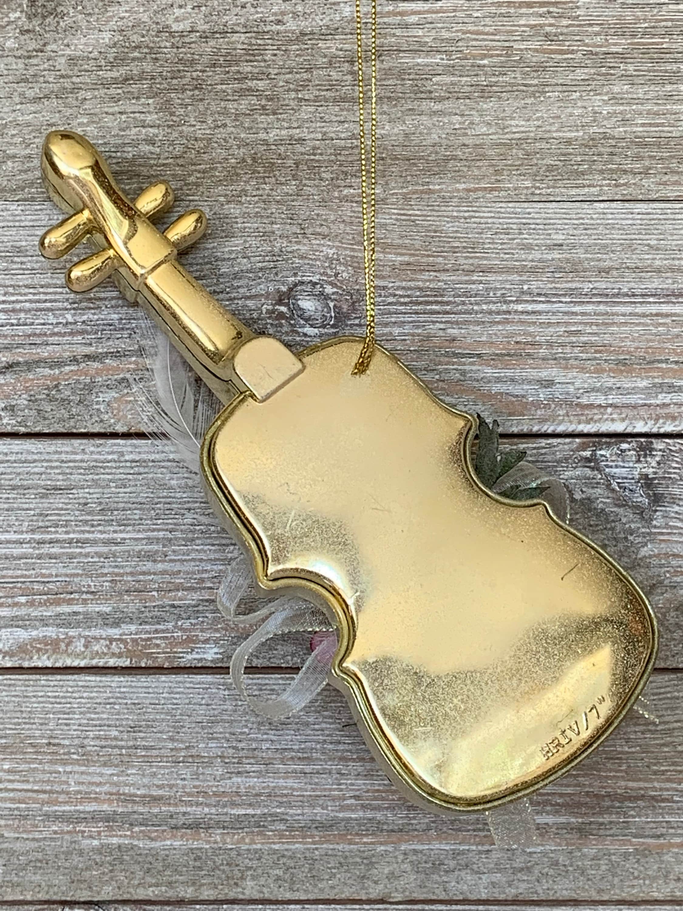Handcrafted Cello/violin Christmas Tree Ornament - Etsy