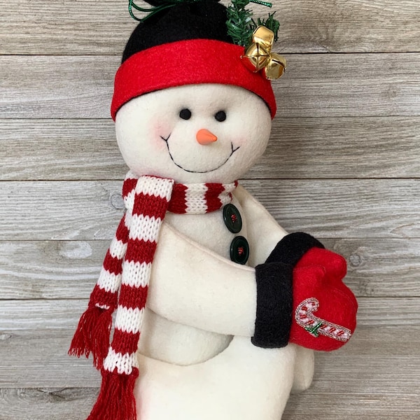 Fleece Snowman - Etsy