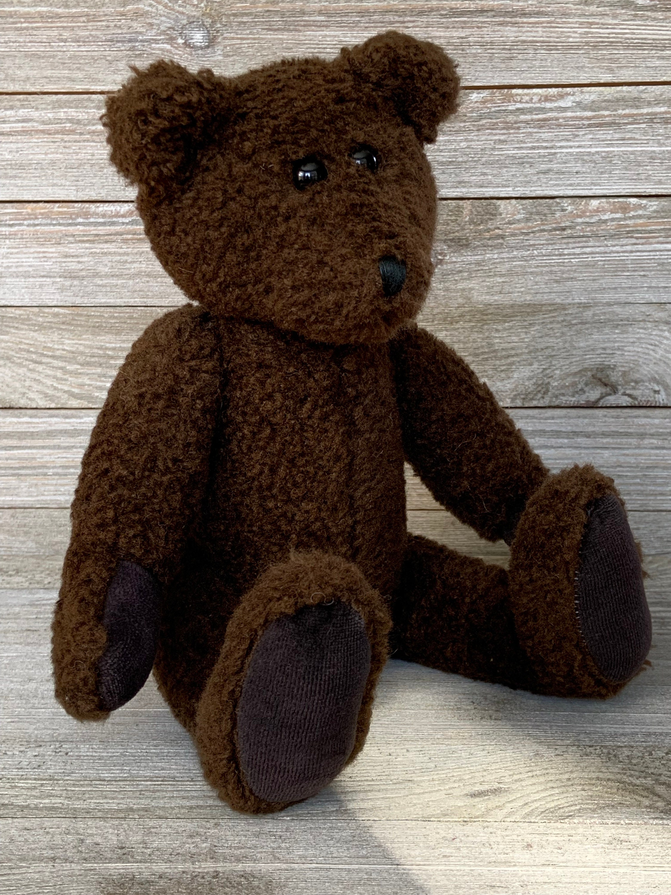 Vintage Plush Boyds Bear Stuffed Animal With Hand-knit Sweater - Etsy