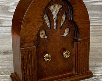 Wooden Radio - Etsy
