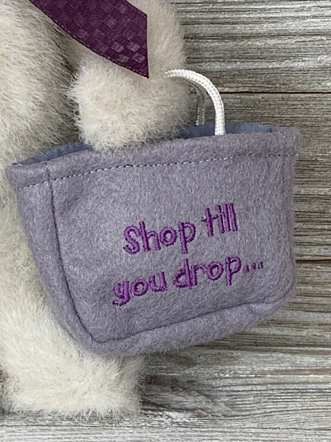 Vintage Plush "shop Till You Drop" Boyds Stuffed Animal Bear - Etsy