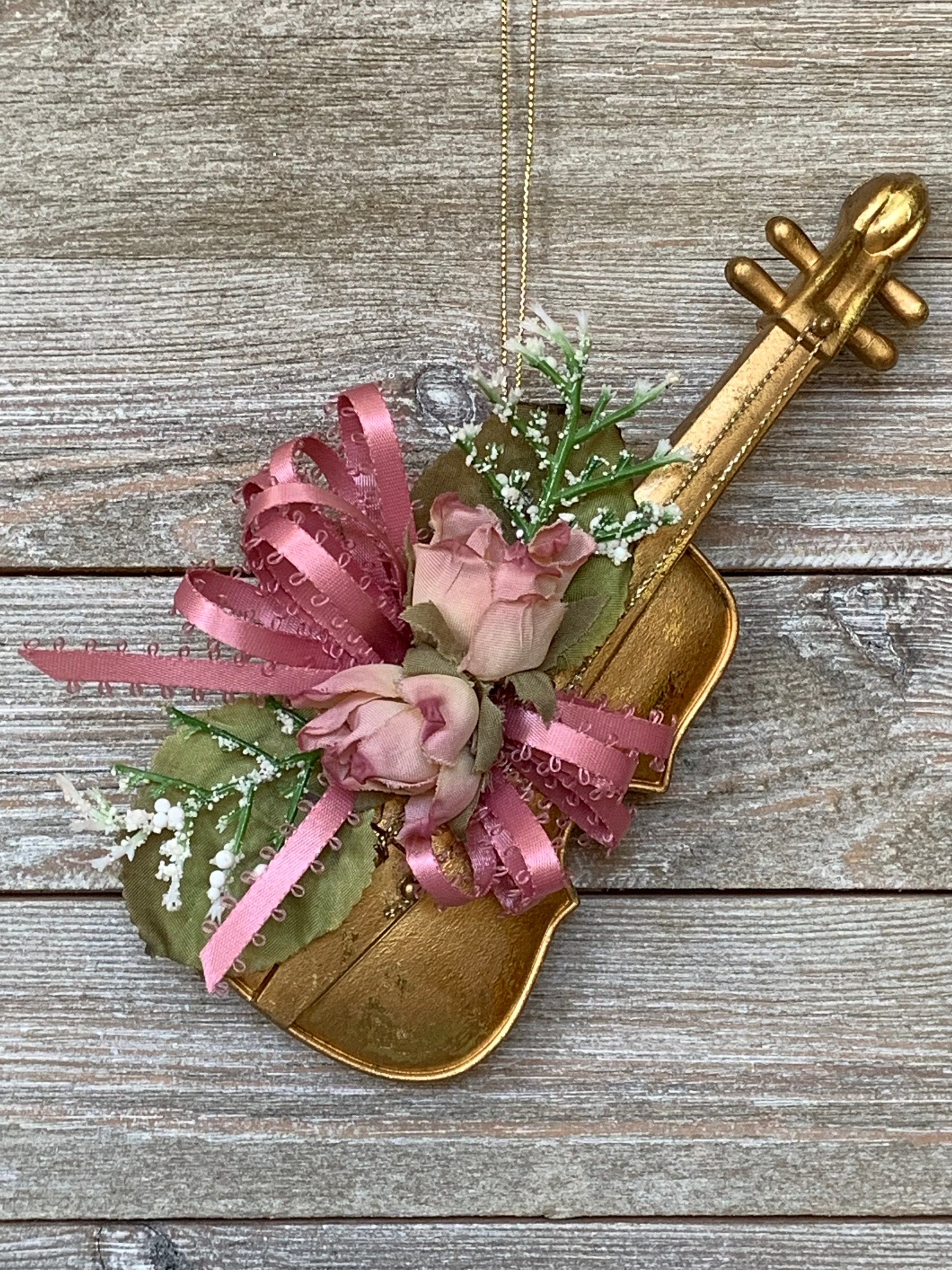 Handcrafted Cello/violin Christmas Tree Ornament - Etsy