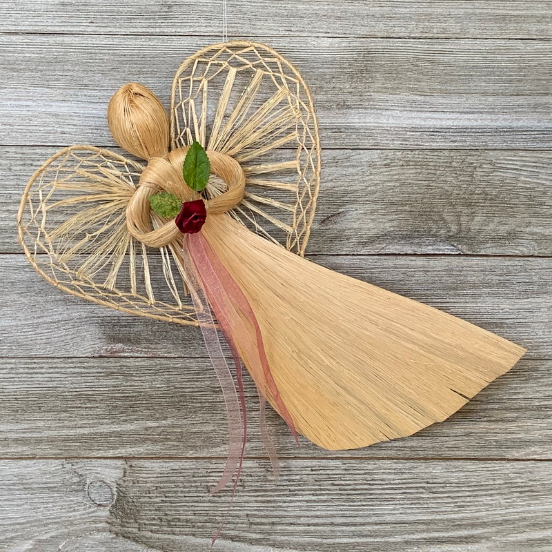 Raffia Angels - Etsy