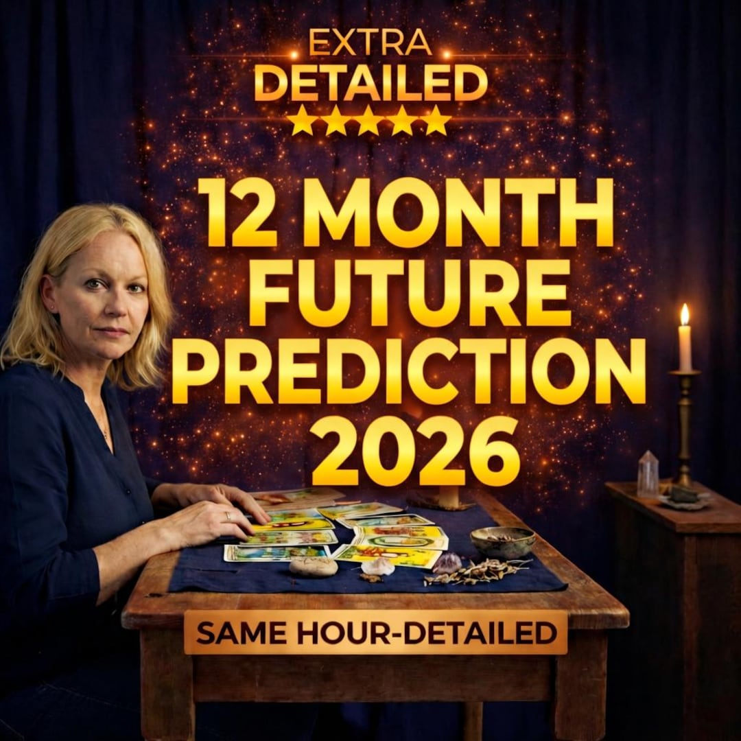 12 Month Future Prediction 2026 Same Hour Psychic Forecast ...