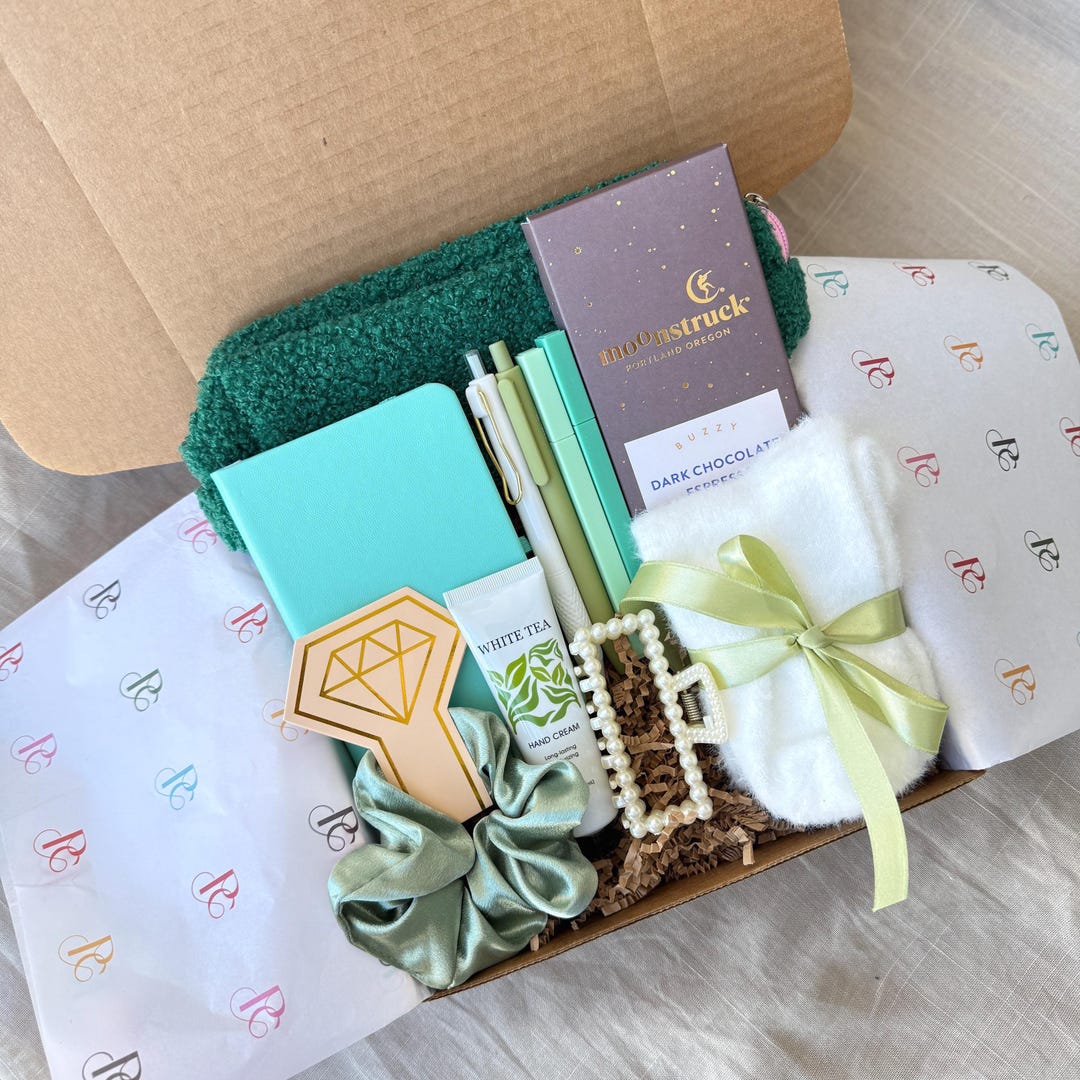Custom Cozy Bestie Gift, Personalized Self Care Gift Box, Valentine’s ...