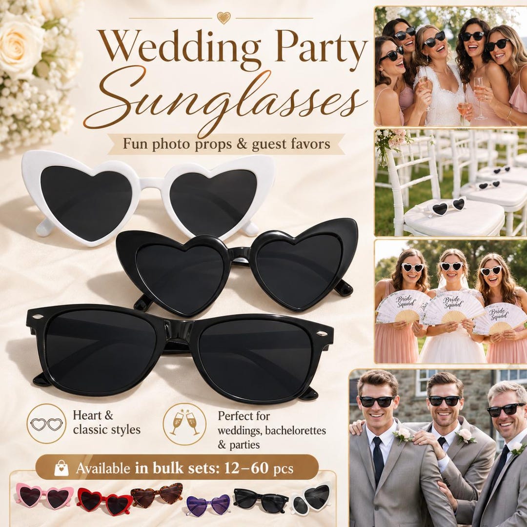 Wedding Party Sunglasses Bulk, Bachelorette Party Favors, Team Bride ...