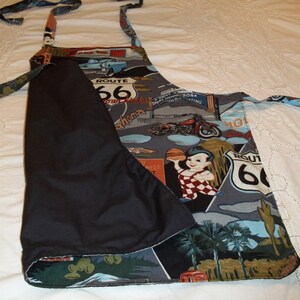 Route 66 Child or Kid Sized Apron Unisex for Boy or Girl in Fabulous ...