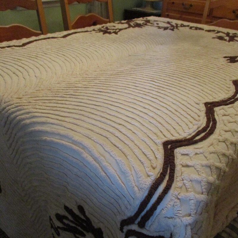 Chenille Bedspread Vintage - Etsy