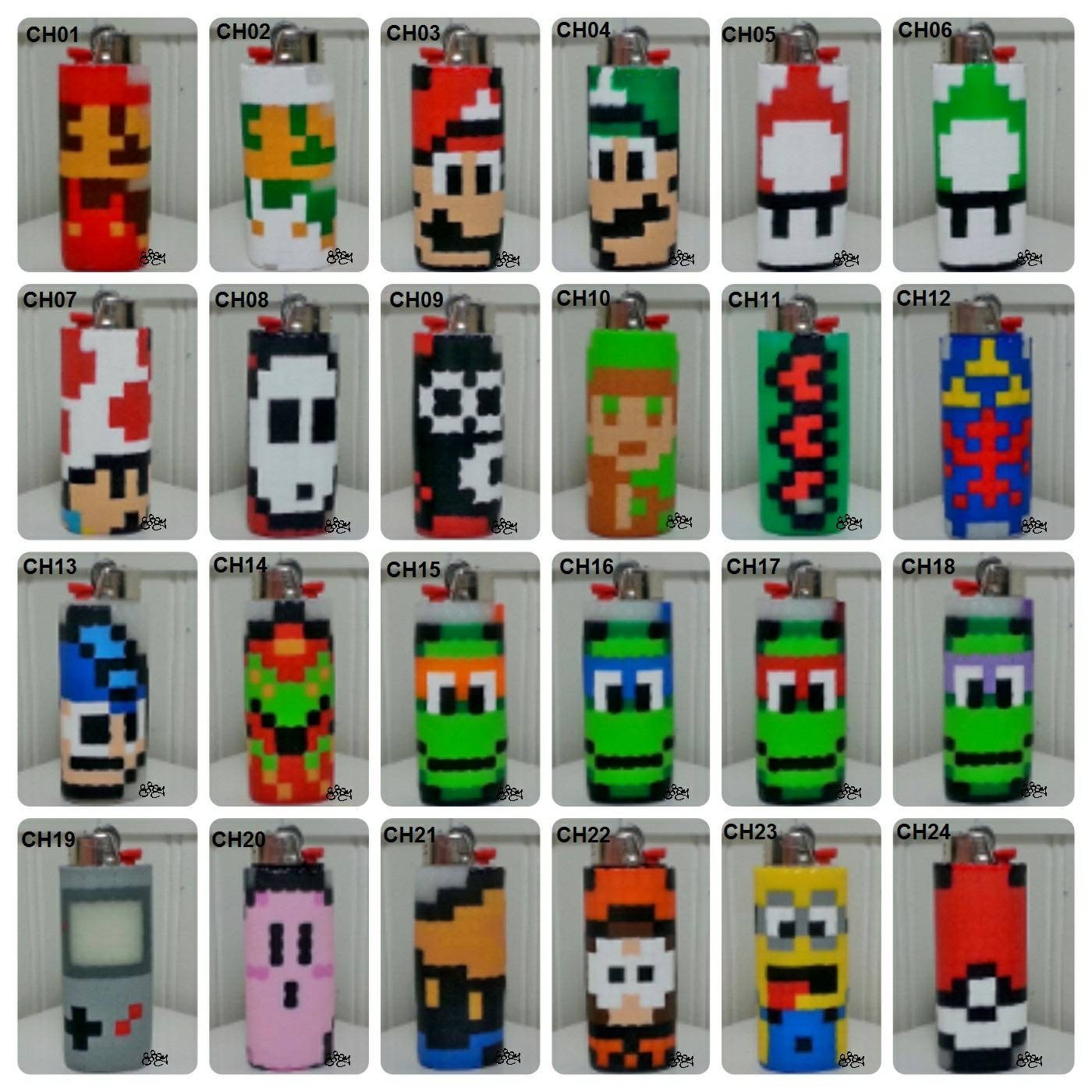 Nintendo Characters 8 Bit