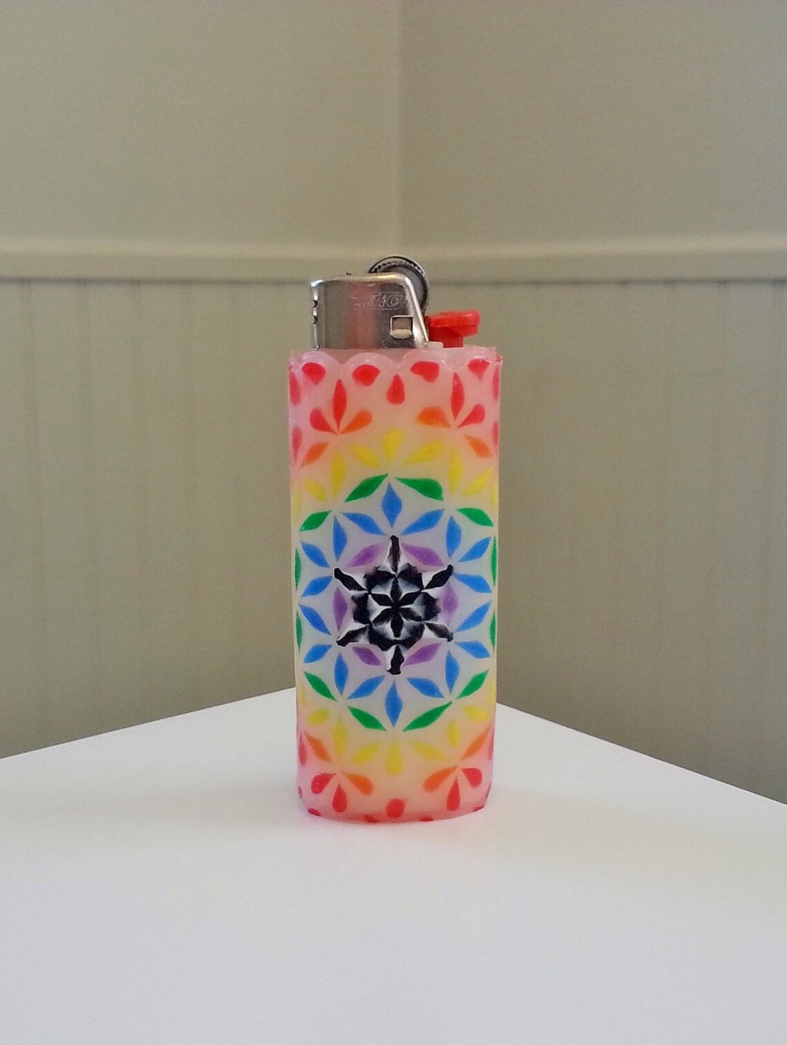 Flower of Life Perler Bead LIGHTER CASE - Etsy