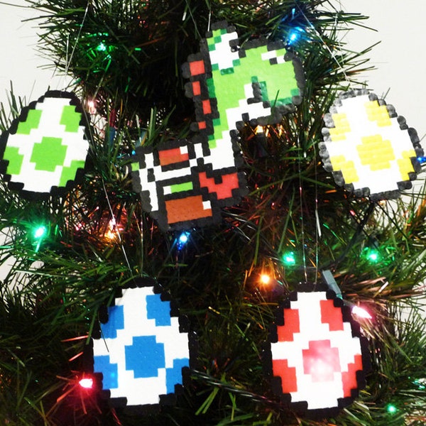 Yoshi Christmas Ornament - Etsy