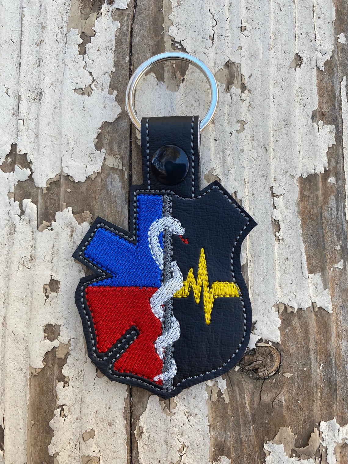 First Responder Keychain Police Fire EMS Dispatch Gift - Etsy