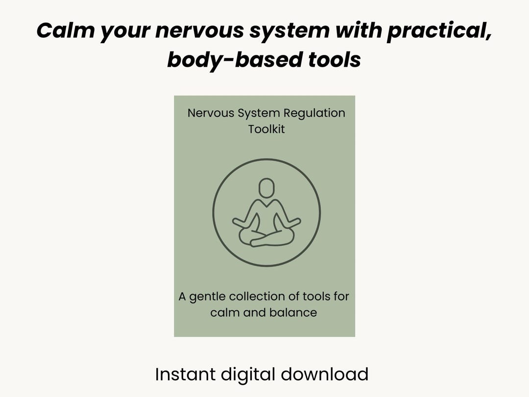 Gentle Nervous System Regulation Toolkit | EFT Tapping, Grounding ...