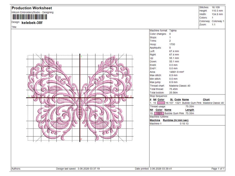 Pink Lace Butterfly Embroidery Design Elegant Filigree (digital ...
