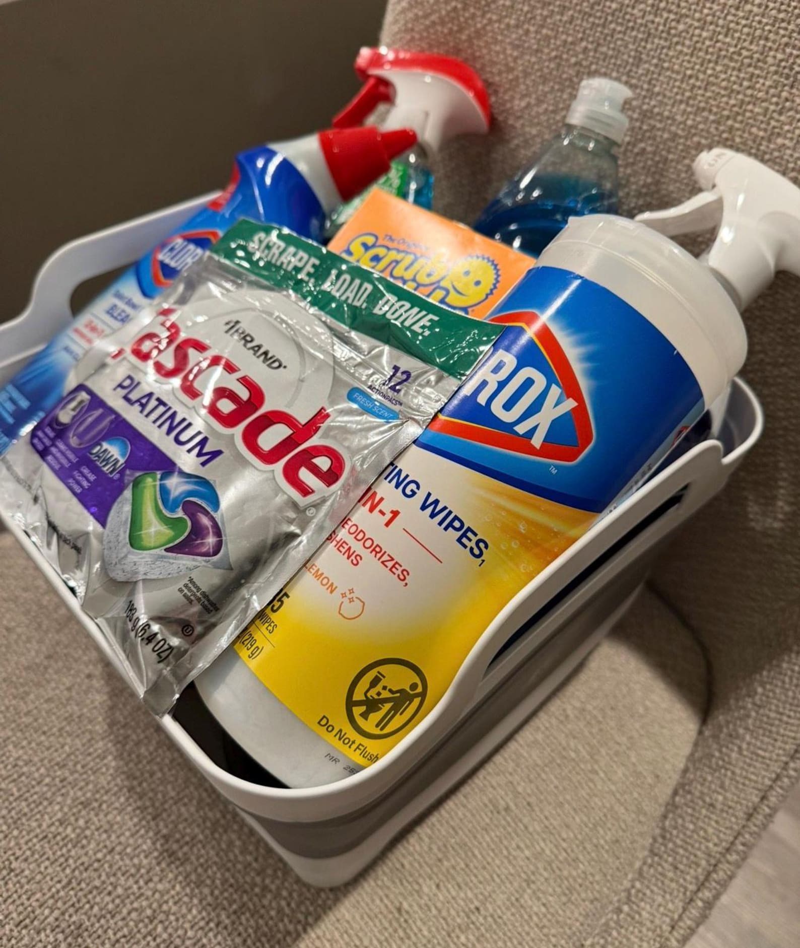 Cleaning Supplies Kit- Practical Housewarming Gift Basket - Etsy