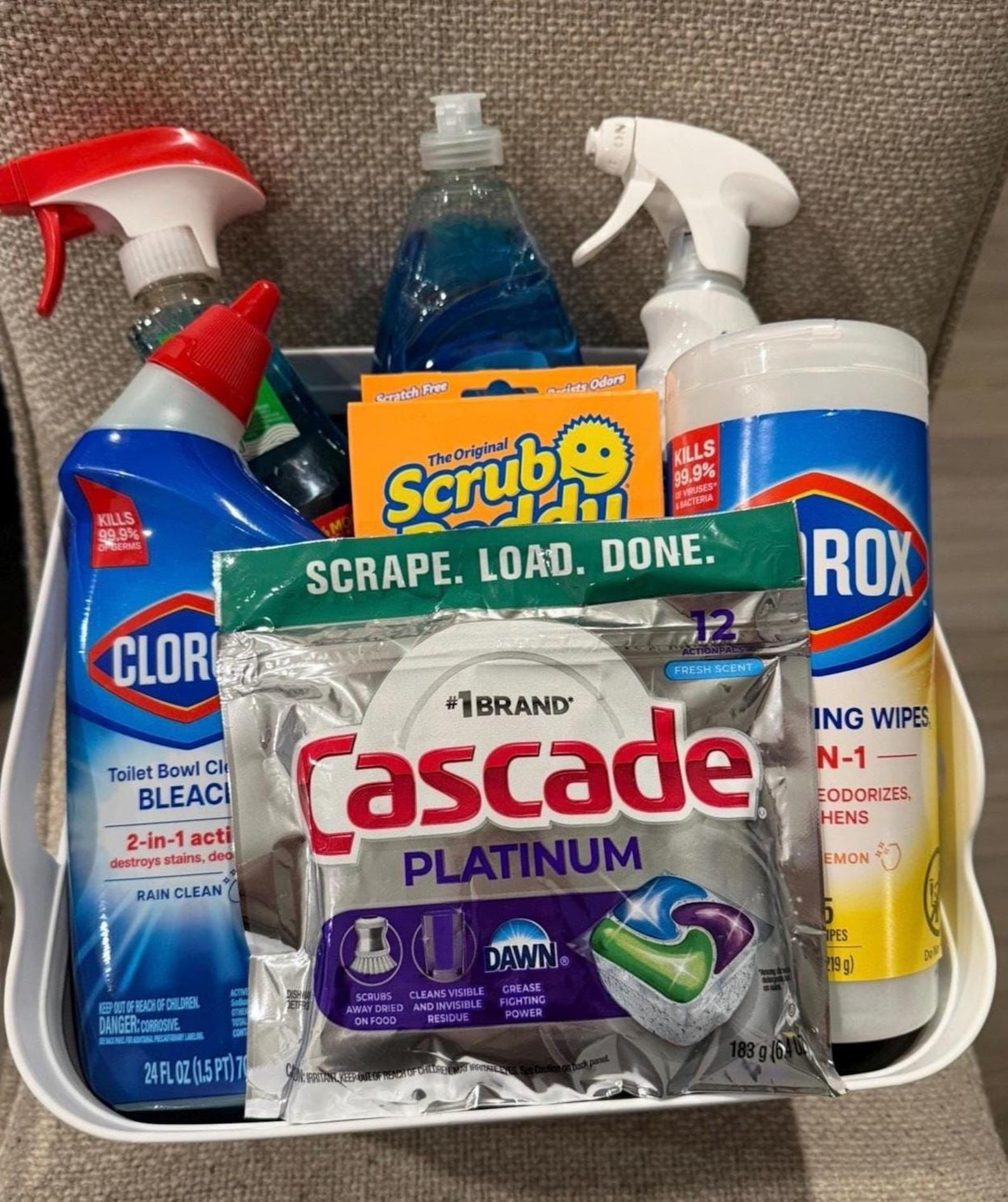 Cleaning Supplies Kit- Practical Housewarming Gift Basket - Etsy