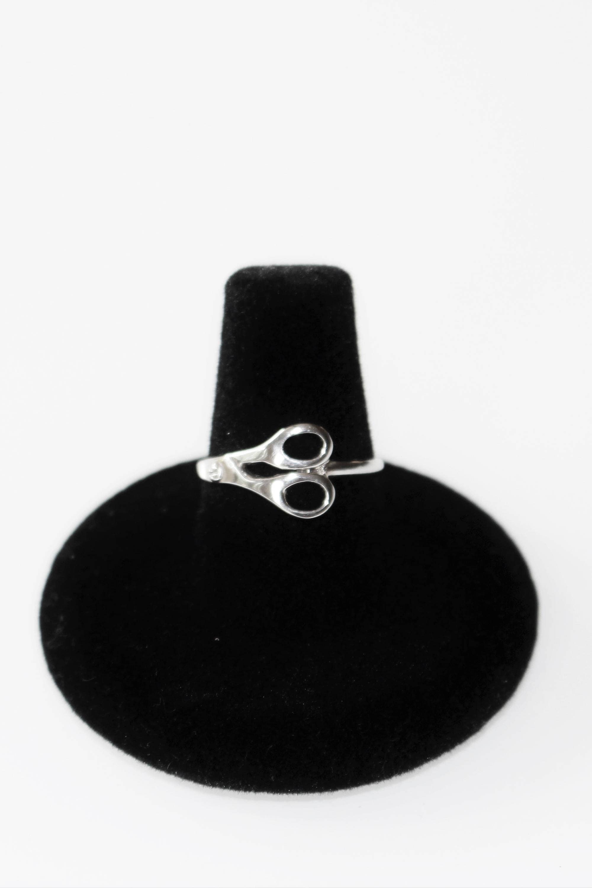 Scissors Ring in Sterling Silver Unique Trendy | Etsy