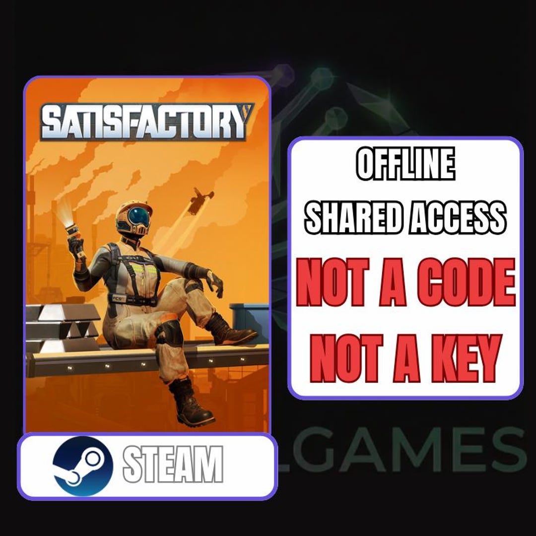 Satisfactory - Steam PC - Global - Etsy