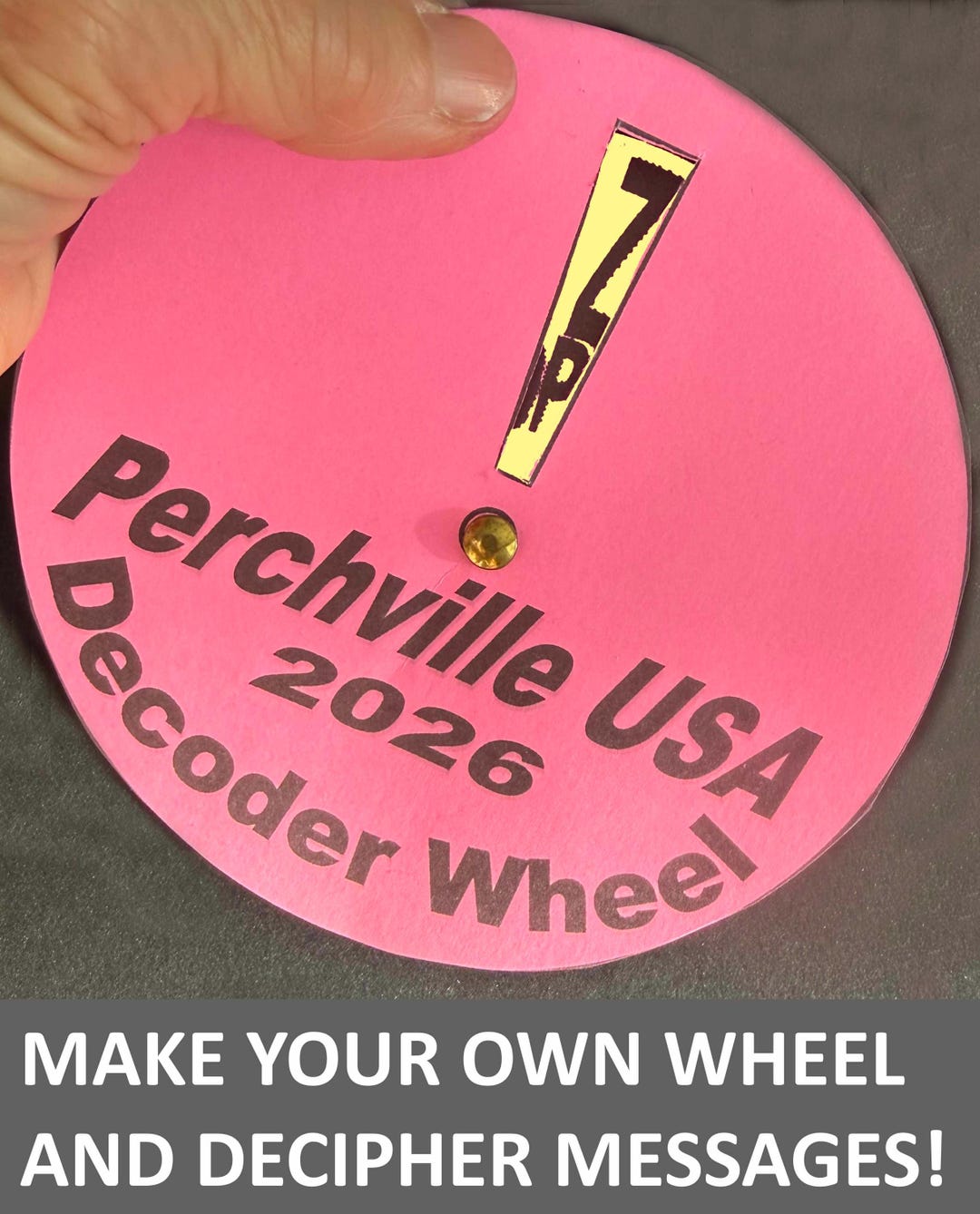 Make It Yourself Decoder Wheel Kit - Etsy