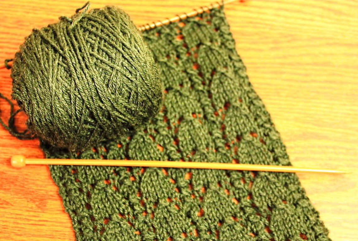 Snowdrop Lace Scarf Pattern - Etsy