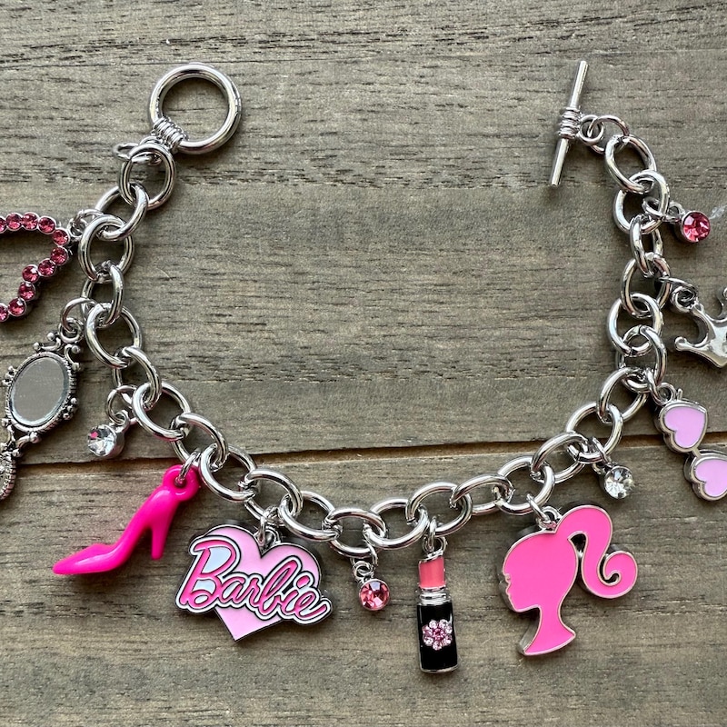 Barbie Charm Bracelet - Etsy