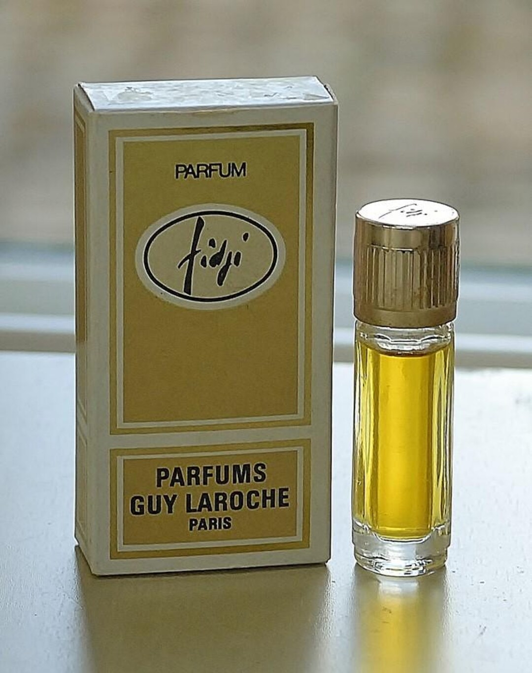 Vintage FIDJI by GUY LAROCHE Mini Perfume Pure Parfum .13 Oz 3.5 Ml Old ...