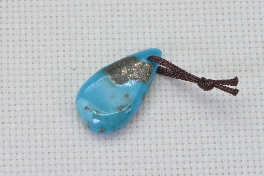 Raw Turquoise Kingman Slabs Arizona Mine Blue Turquoise Teardrops Loose ...
