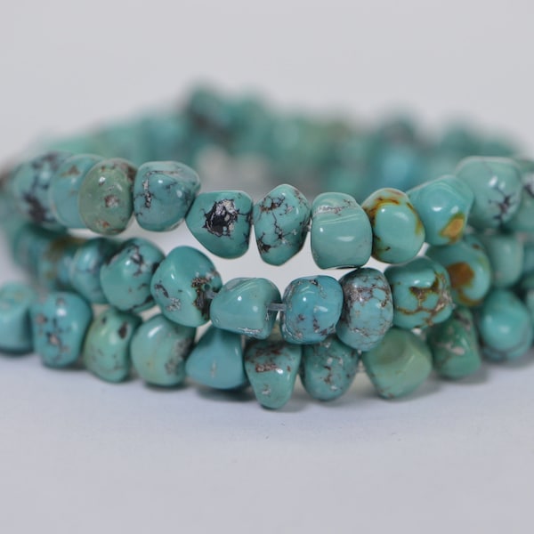 Real Turquoise Beads - Etsy