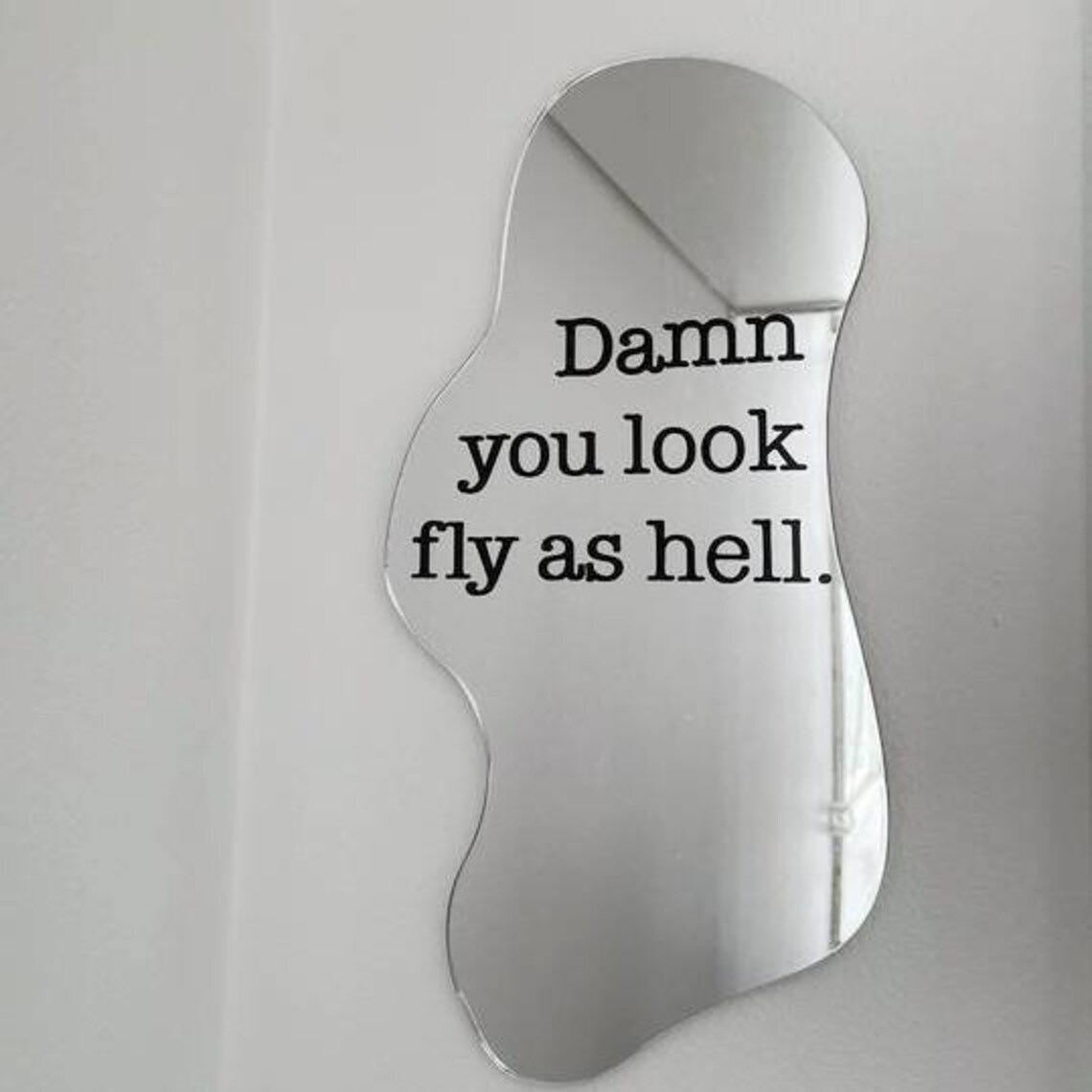 Damn You Look Fly as Hell Typography Decal - Etsy Canada