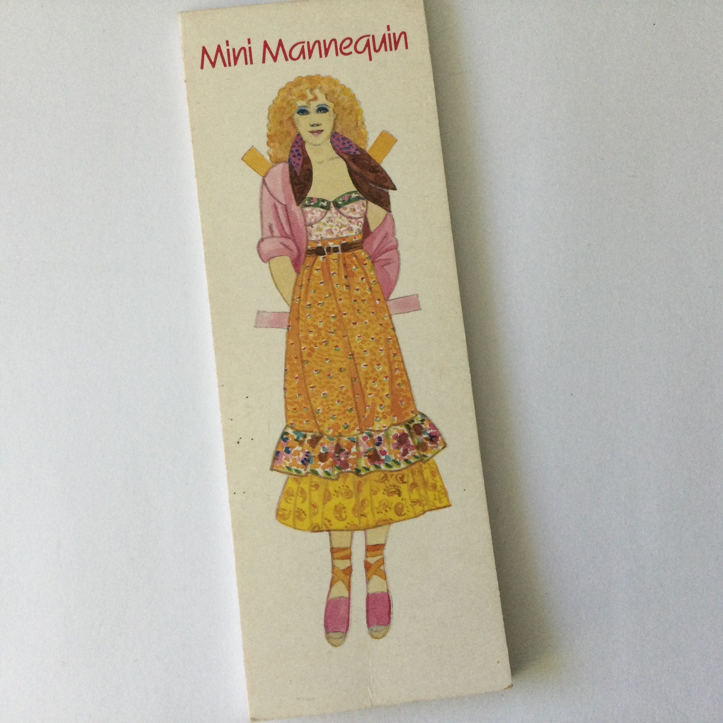 Mini Mannequin Paper Doll Book Cut Out Paper Doll and - Etsy Australia