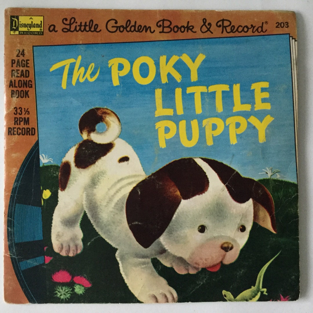 The Poky Little Puppy Little Golden Book Read and Hear Book - Etsy ...