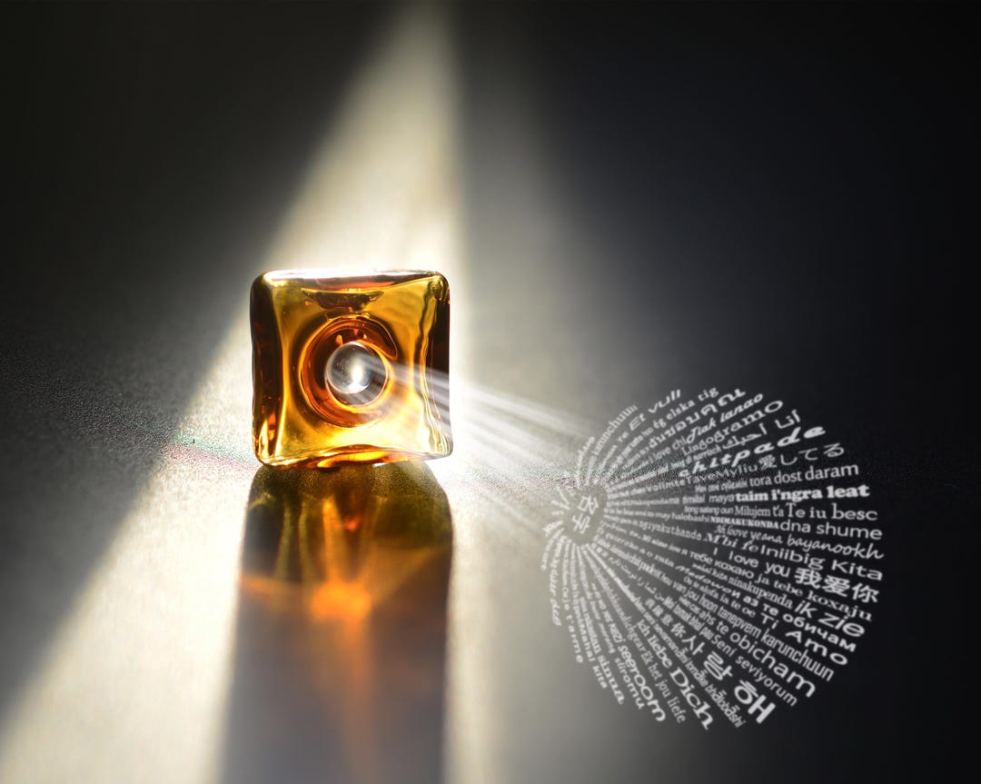 Custom Projection Necklace With Picture, Perfume Bottle Essential Oil ...