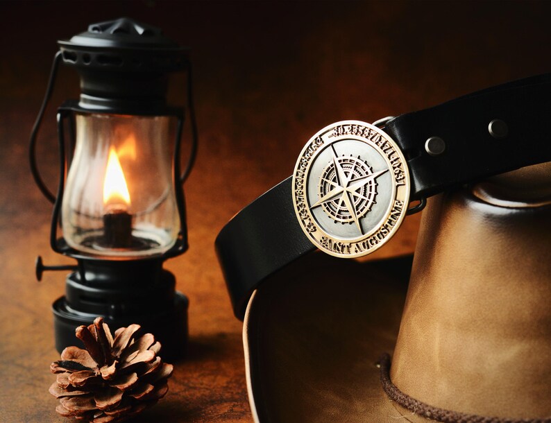 Custom Compass Belt Buckle - Etsy