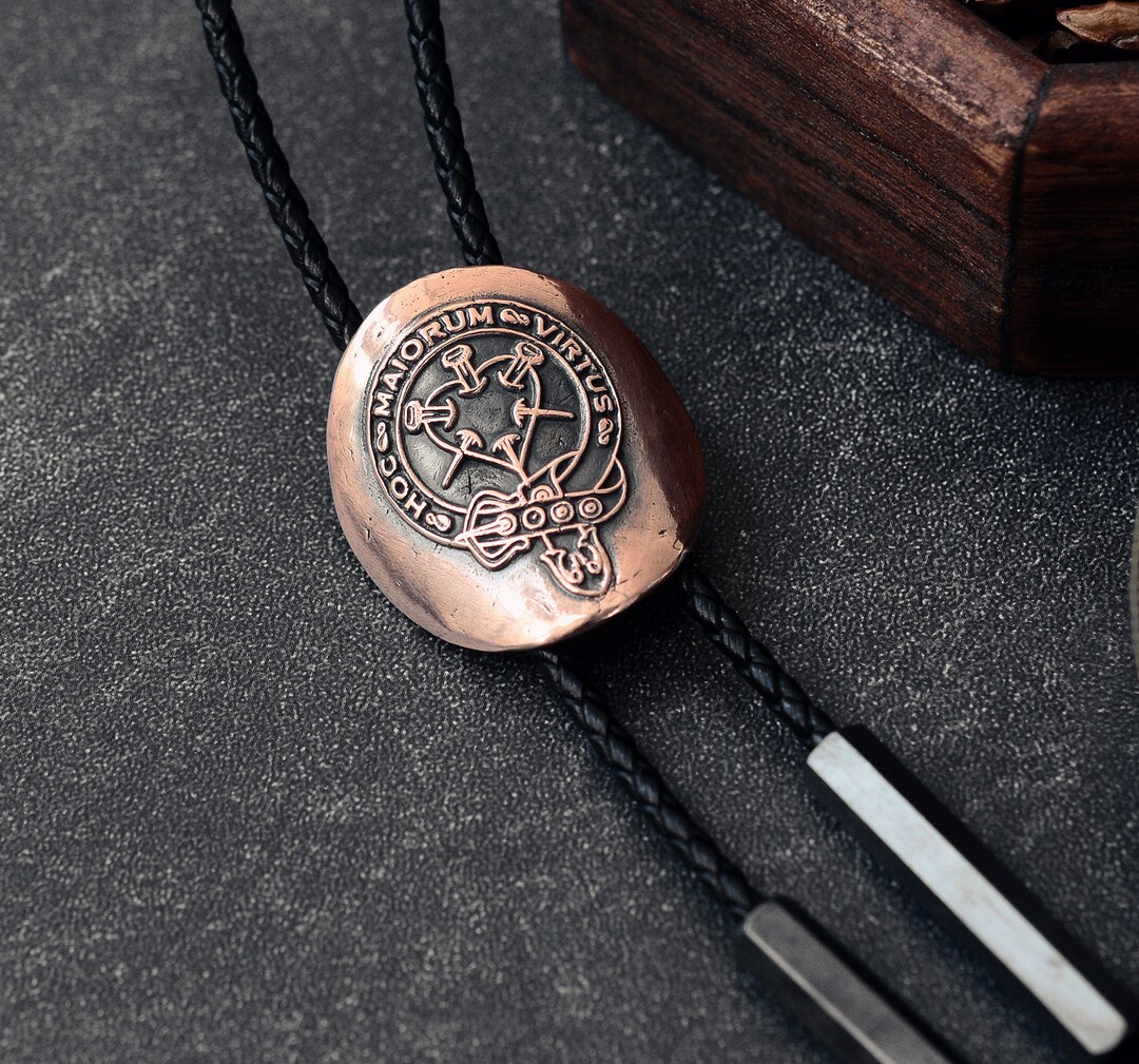 Logan Clan Crest Badge Bolo Tie, Team Sign Gifts, Company Logo Gifts ...