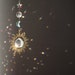 Galactic Cosmic Moon Sun Catcher, Crystal Suncatcher, Crystal Rainbow ...