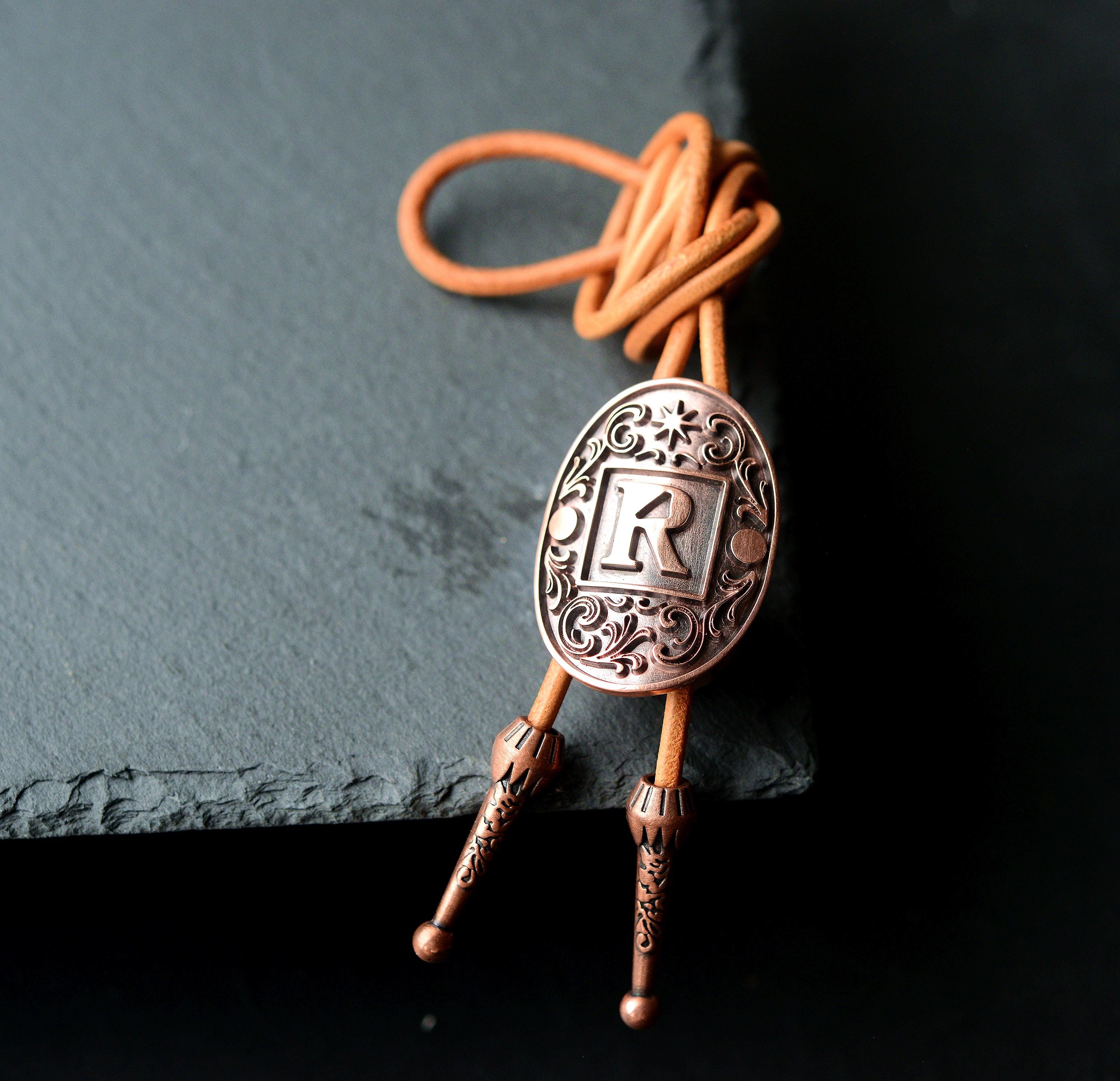 Custom Bolo Tie, Southwestern Copper Bolo Tie, Bolo Tie Gift for ...