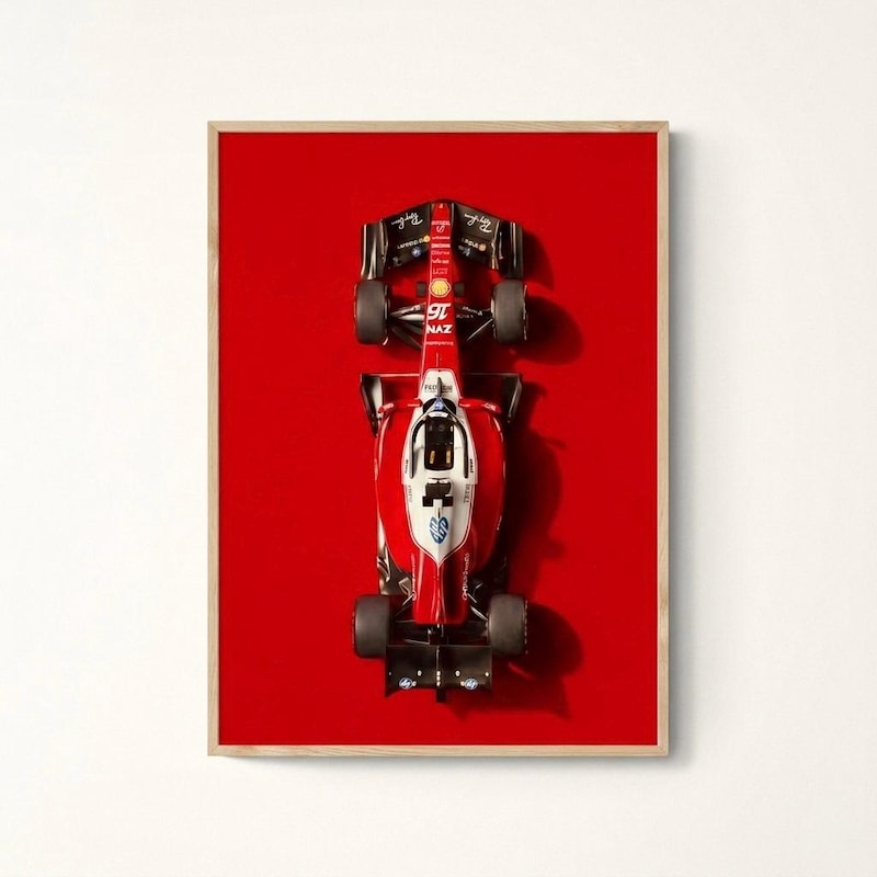 Ferrari Metal Poster - Etsy