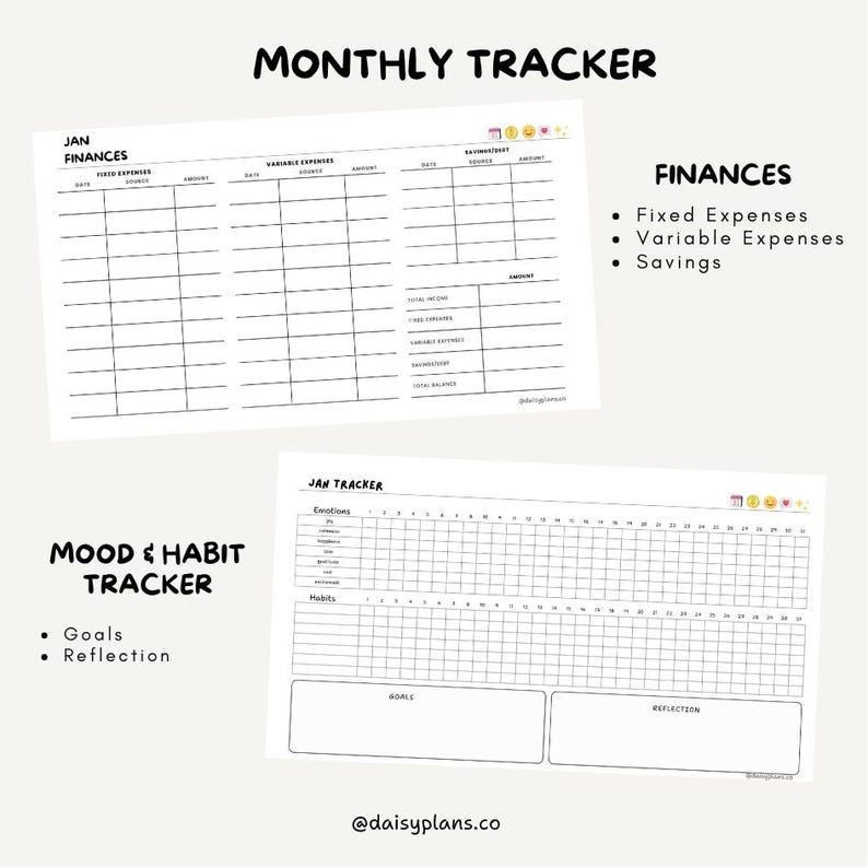 2026 Digital Planner : Daily & Monthly (PDF) Goodnotes| Notability ...
