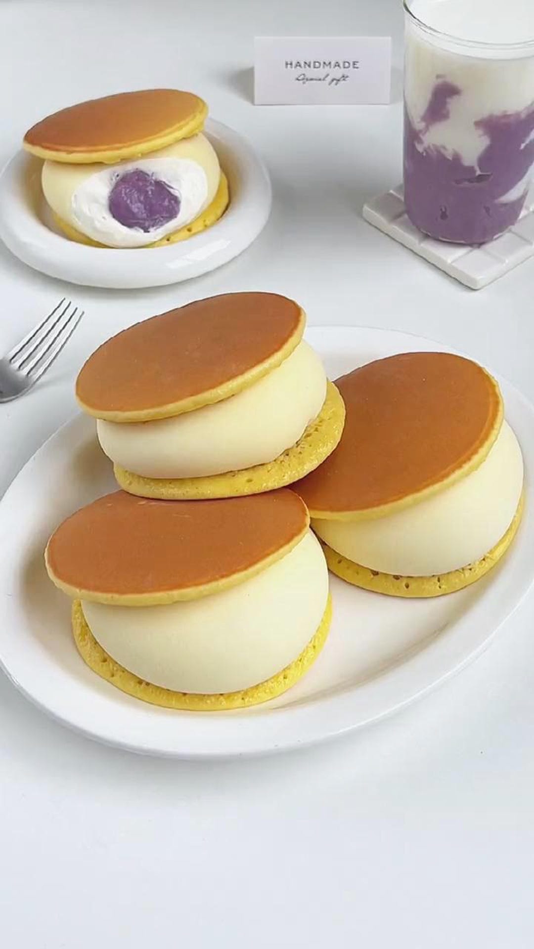 Taro Mochi Dorayaki RECIPE PDF Download: Soft Chewy Japanese-inspired ...