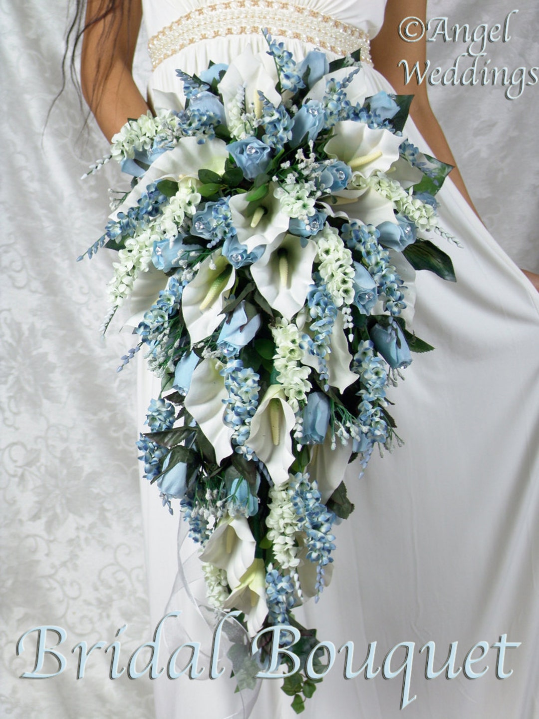 Blue Stephanotis Flowers