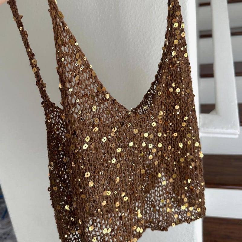 Sequin Star Tank - Etsy