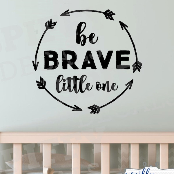 Be Brave Little One - Etsy