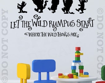 Let the Wild Rumpus - Etsy