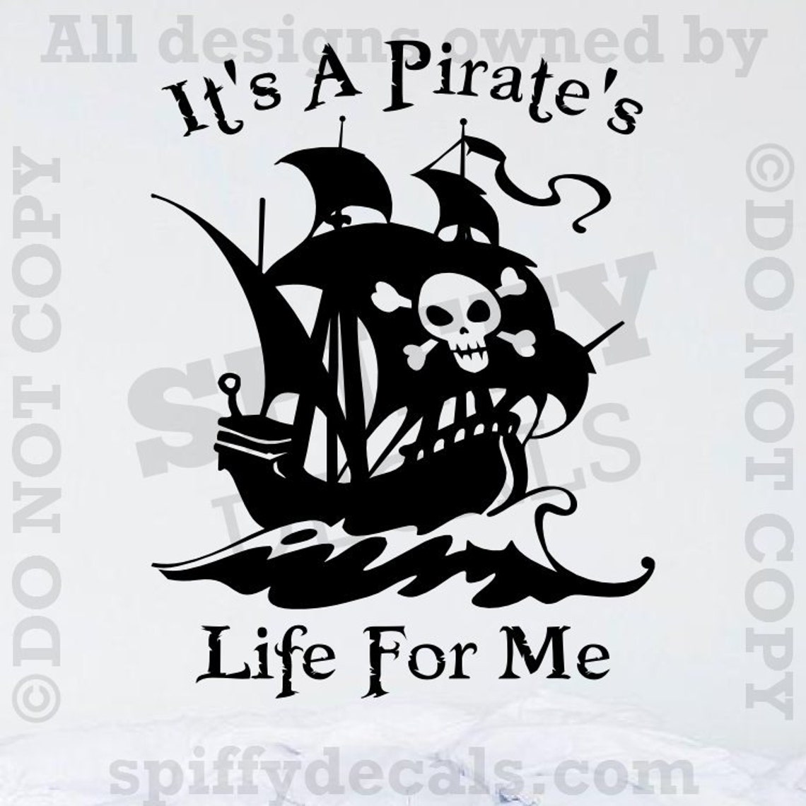 It's A Pirate's Life for Me Pirate Ship Jack Sparrow - Etsy