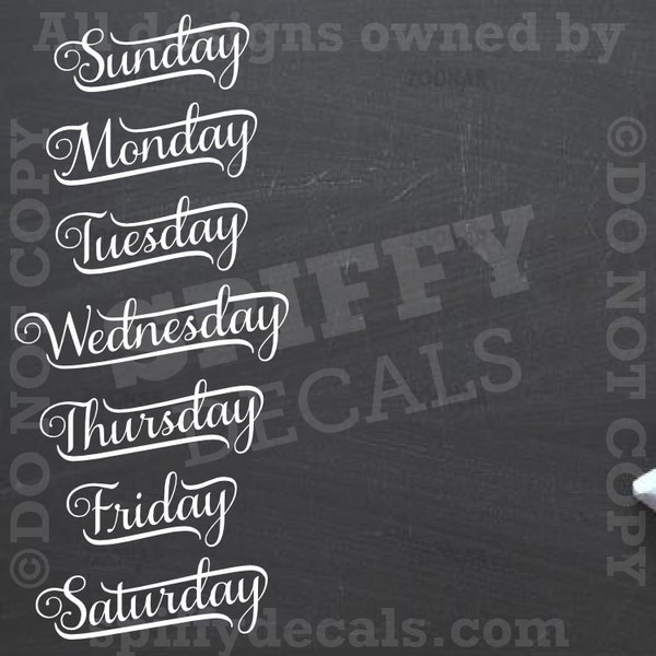 Chalkboard Words - Etsy