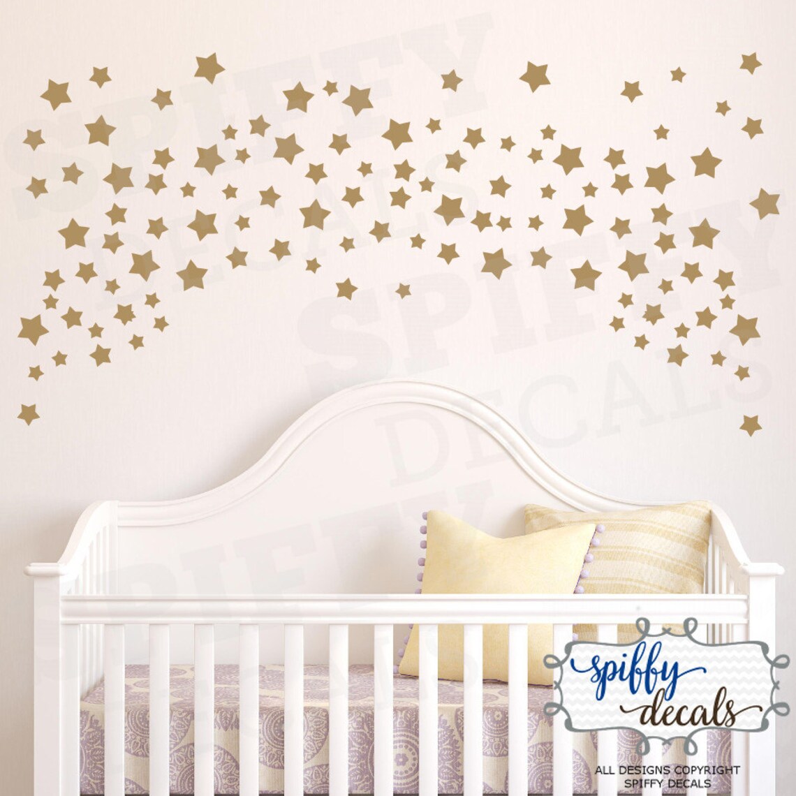 Stars Wall Decal Set of 150 Wall Decal Vinyl Sticker Decor - Etsy