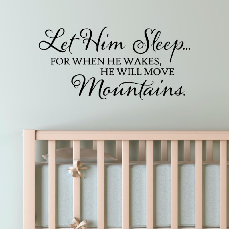 Let Him Sleep - Etsy