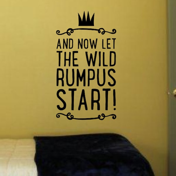 Wild Rumpus - Etsy