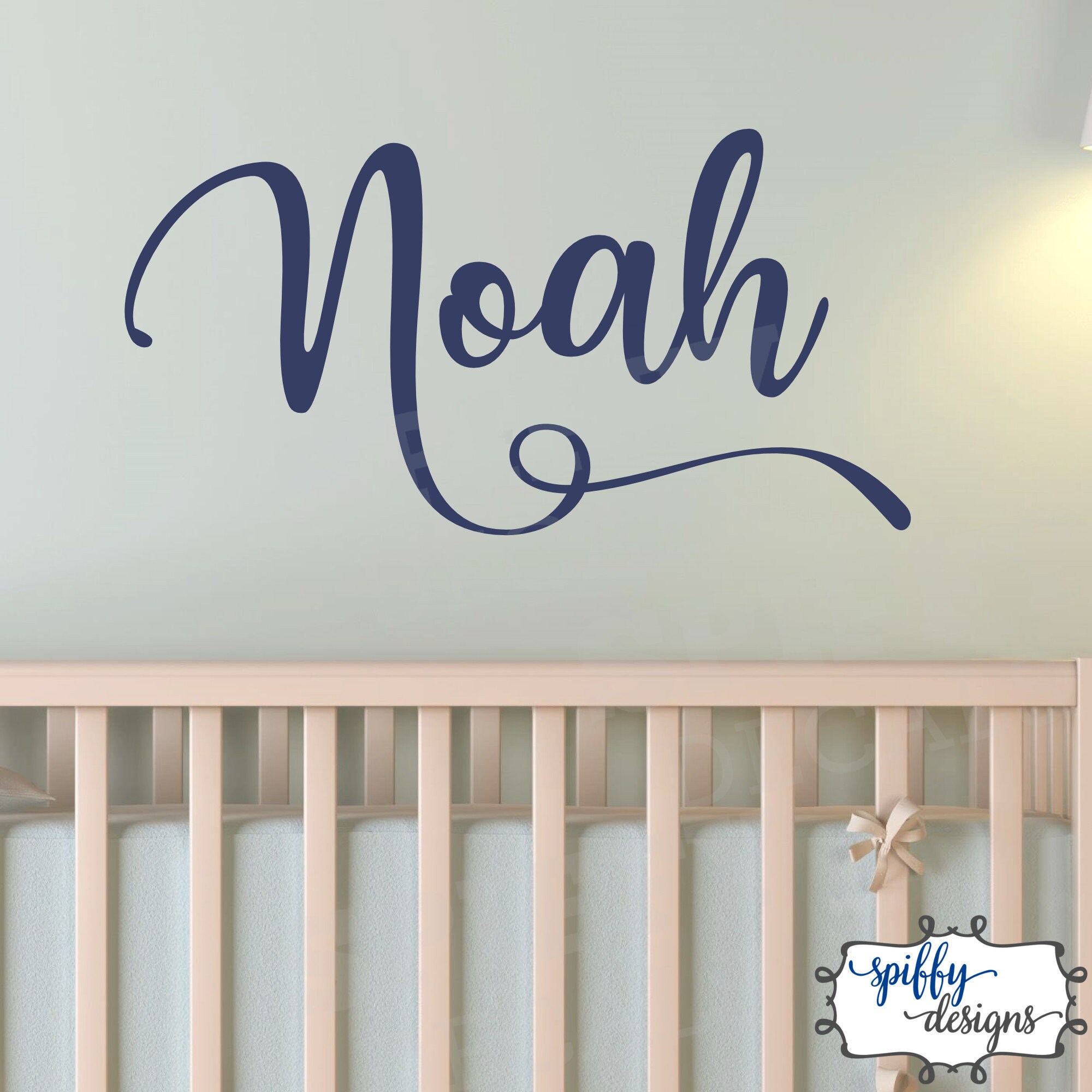 Name Wall Decal - Personalized Name - Design Nursery Bedroom - Vinyl ...