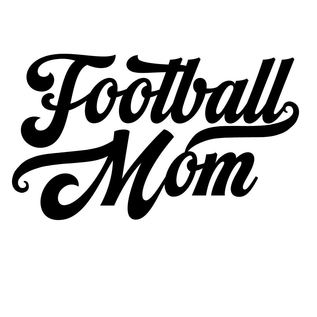Canva Editable Template - Football Mom Graphic - Etsy